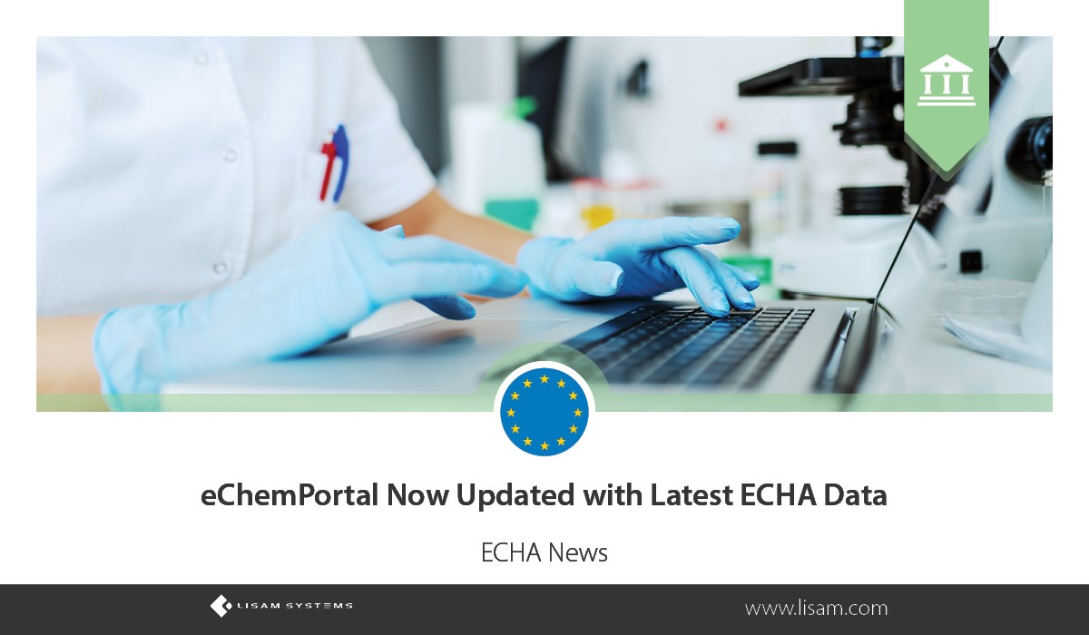 eChemPortal Now Updated with Latest ECHA Data - Lisam